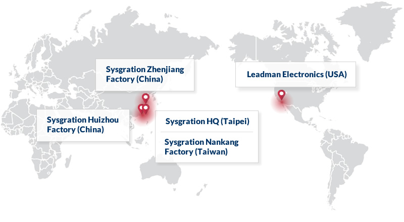 Sysgration Ltd. - Locations
